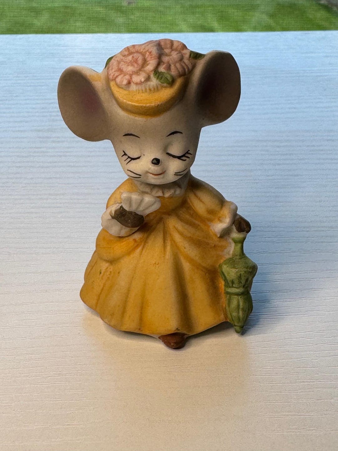 Vintage Porcelain Mouse Figurine: 1940s Collectible - Etsy