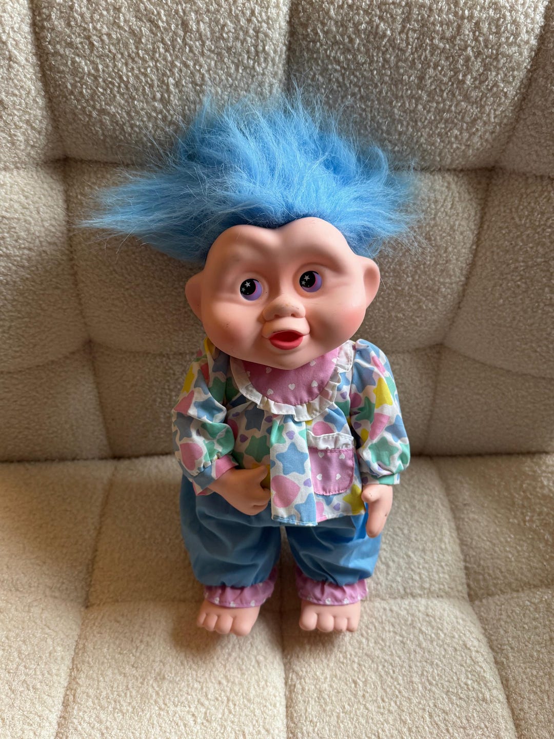 Vintage 1991 Applause Magic Troll Baby Doll - Etsy