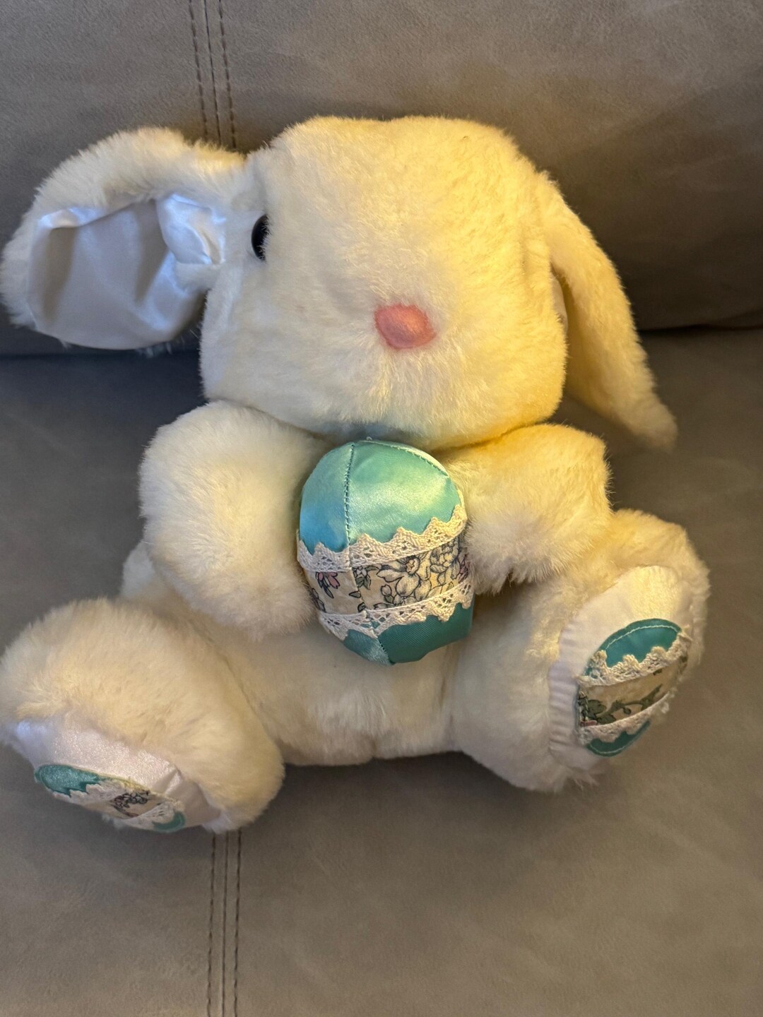 Vintage Stuffed Rabbit | Vintage Plush Rabbit - Etsy