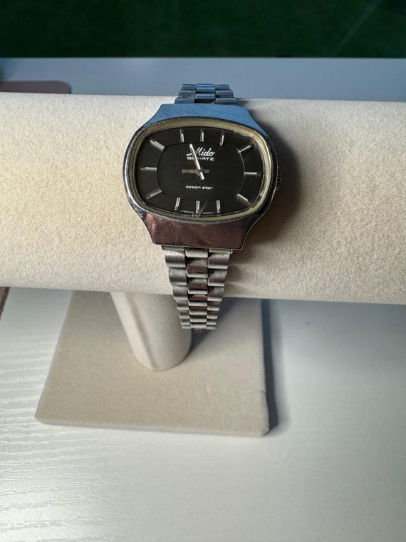 Vintage Mido Quartz Ocean Star Watch | Vintage Mido Q… - Gem