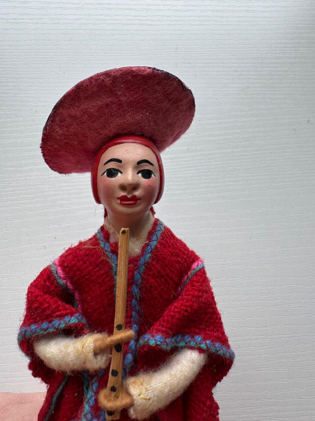 Peruvian Folk Art Man | Peruvian Doll | Vintage Peruvian Male Doll - Etsy
