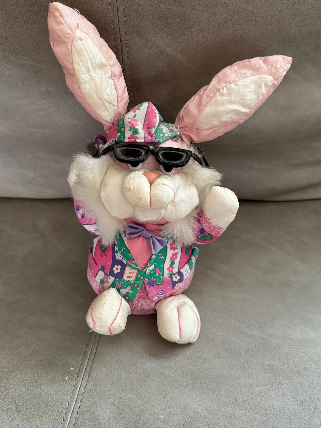Vintage Easter Bunny | Vintage Rabbit Toy | Rappin Rabbit - Etsy