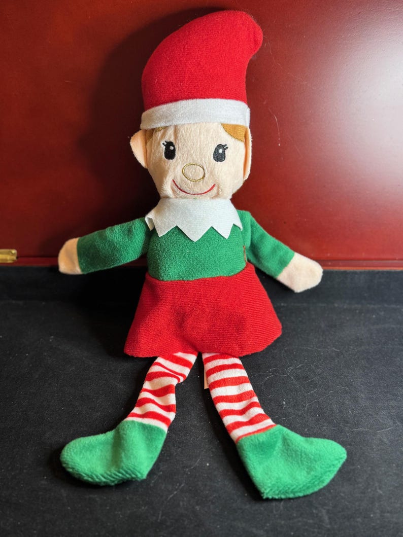 Plush Elf | Plush Christmas Elf | Elf Doll | Elf Toy | Christmas Plush ...