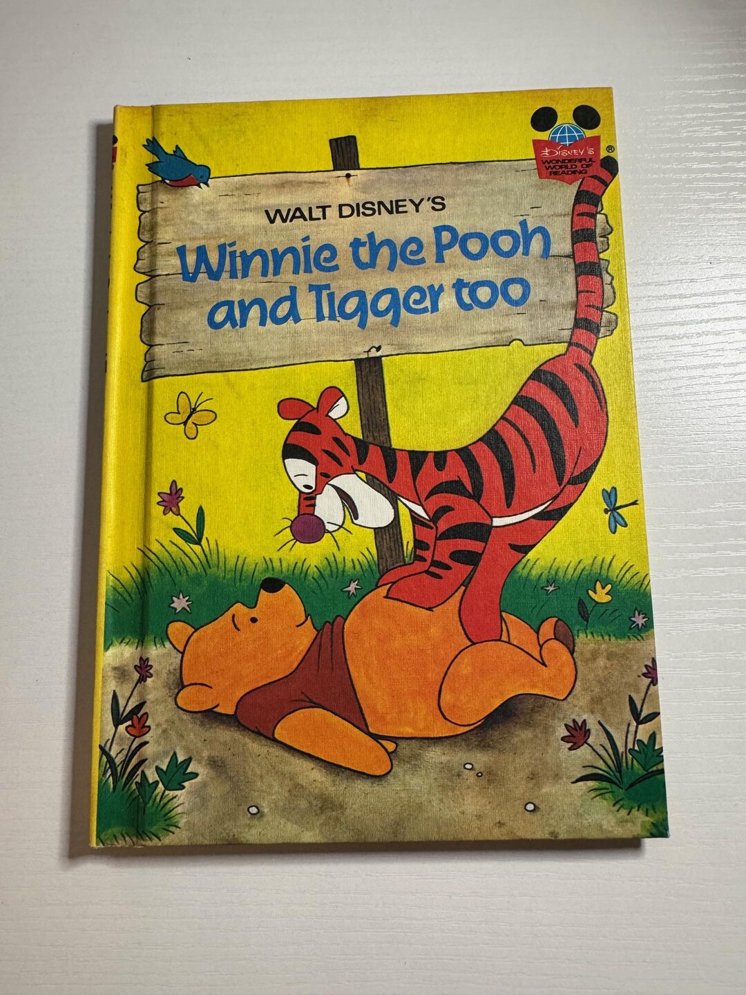 Vintage 1975 Winnie the Pooh and Tigger Too Hardcover Book - Etsy