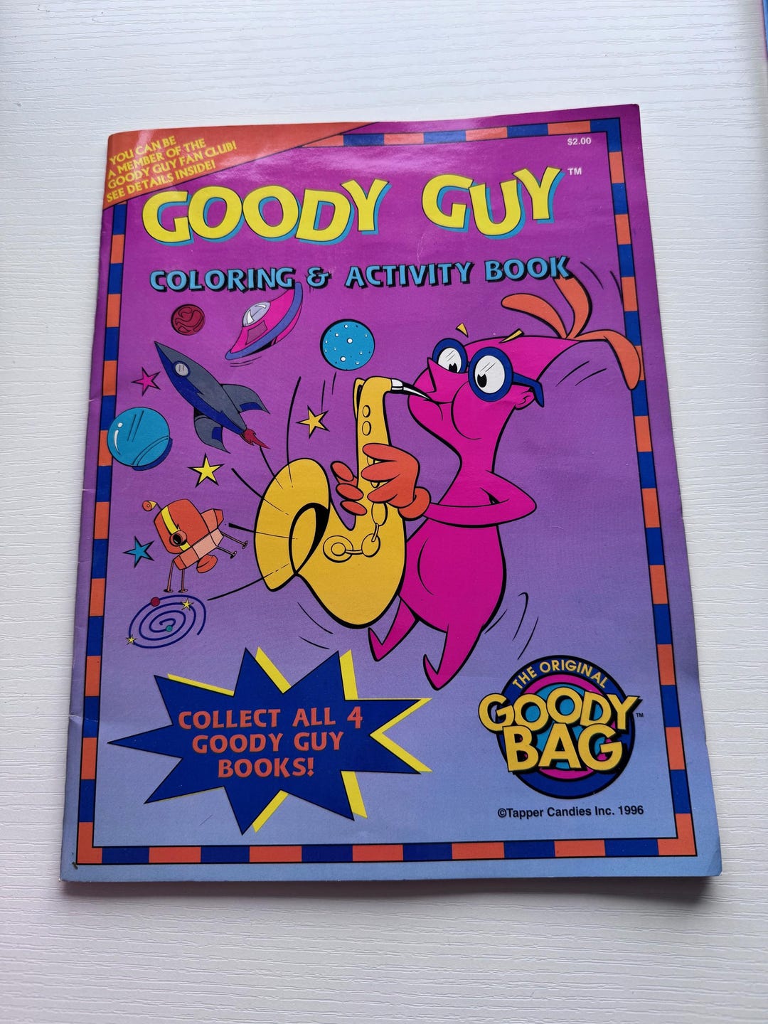 Goody Guy Coloring Book | Vintage Goody Guy Coloring Book | Goody Guy ...