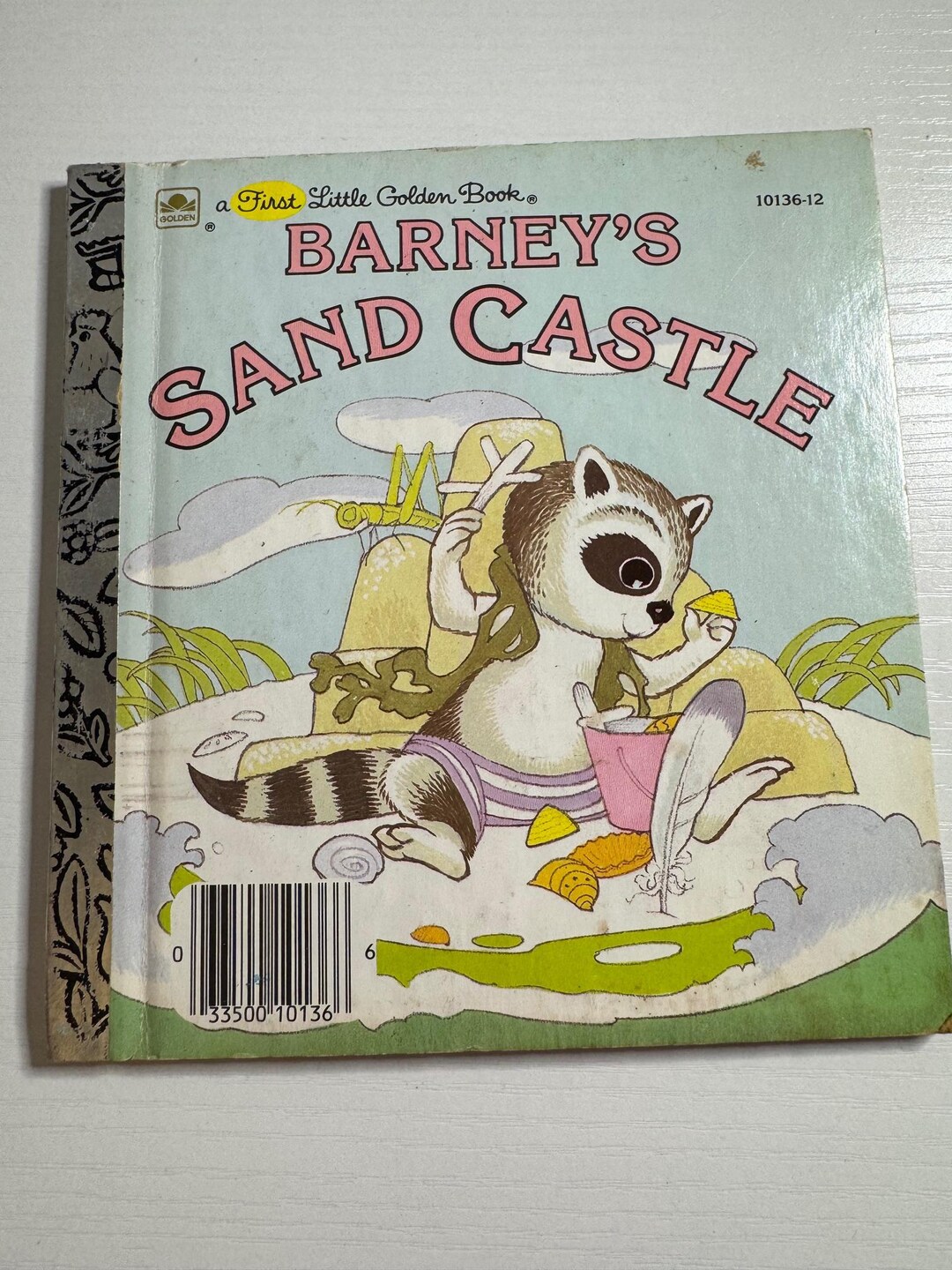 Vintage Barney's Sand Castle Book - Etsy