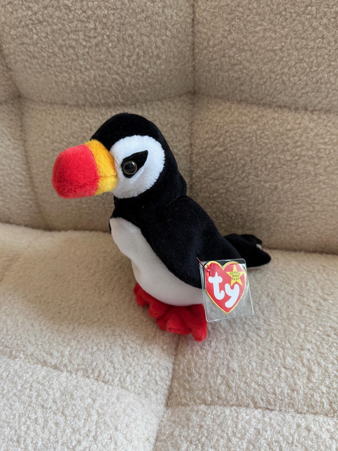 Puffer the Puffin Ty Beanie Baby - Retired Collectible - Etsy