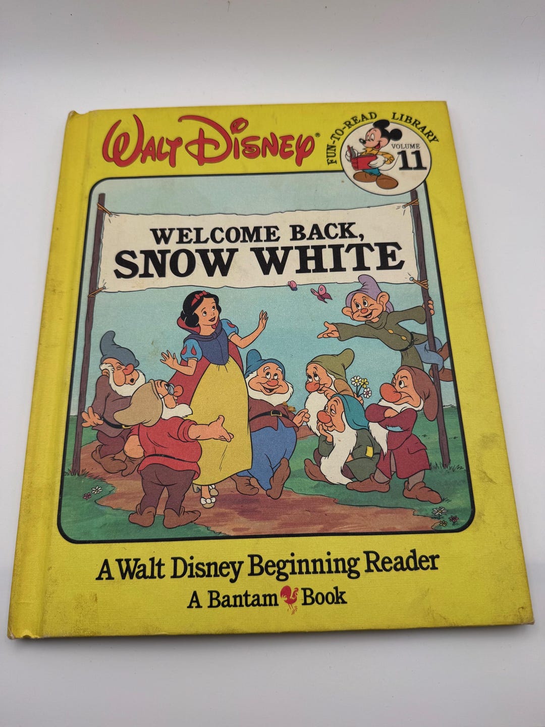 Walt Disney Snow White Book | Welcome Back Snow White Book | Vintage ...