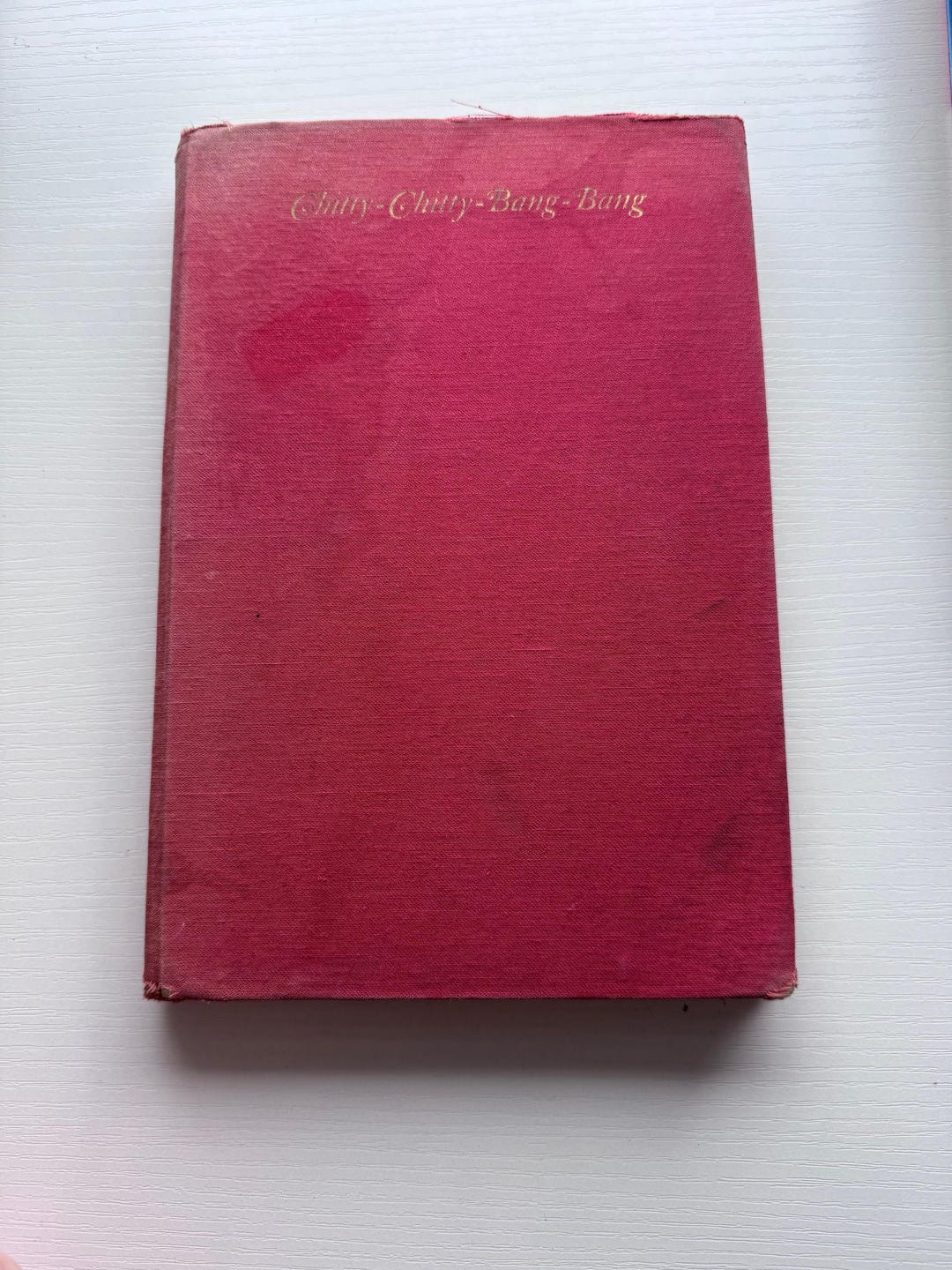 Chitty Chitty Bang Bang | Vintage Chitty Chitty Bang Bang Book ...