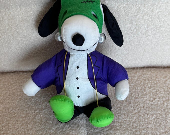 Halloween Snoopy | Snoopy Plush | Frankenstein Snoopy | Halloween ...