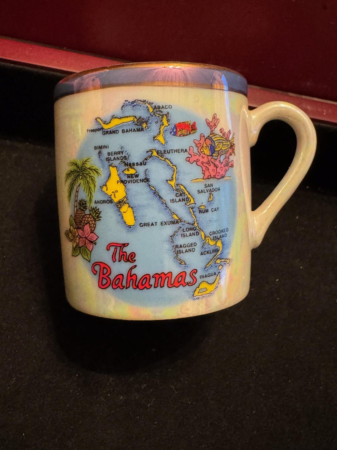 Bahamas Cup | Vintage Small Mug/shot Glass | Vintage Bahamas - Etsy