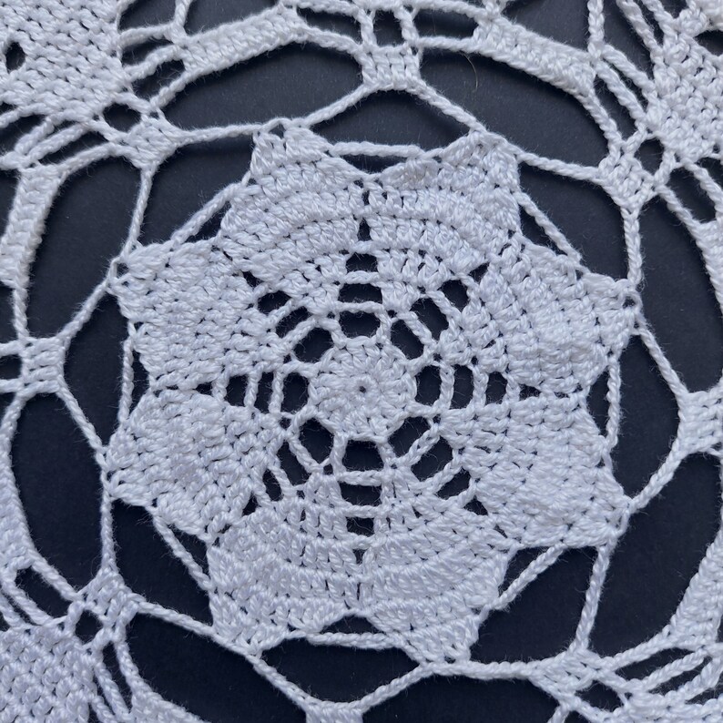 Easy Doily Crochet Pattern PDF Crochet Pattern for Beginners Ø11/27cm ...