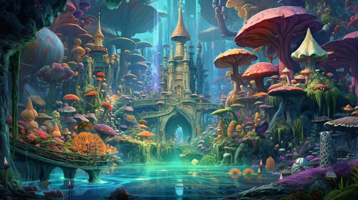 Wow Factor Backdrop or Cloth of Underwater Kingdom - Etsy