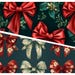 Printable CHRISTMAS BOW PATTERNS – Xmax Digital Images Bundle Available ...