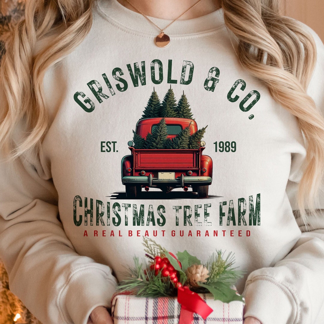 Retro Christmas Tree Farm PNG, Retro Christmas Png, Christmas Png ...