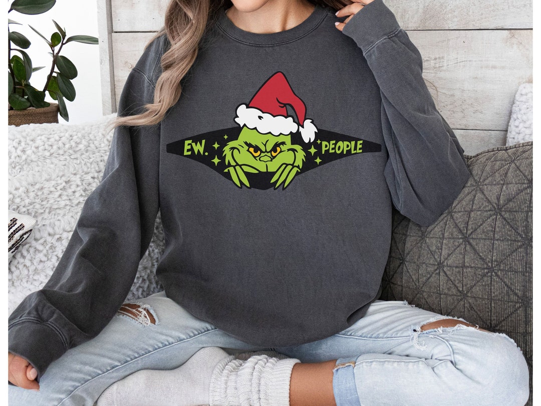 Grinc Ew People PNG Grinc Face Png Christmas Sublimation - Etsy