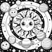 Cosmic Adventures Coloring Book - Space Exploration Digital Pages ...