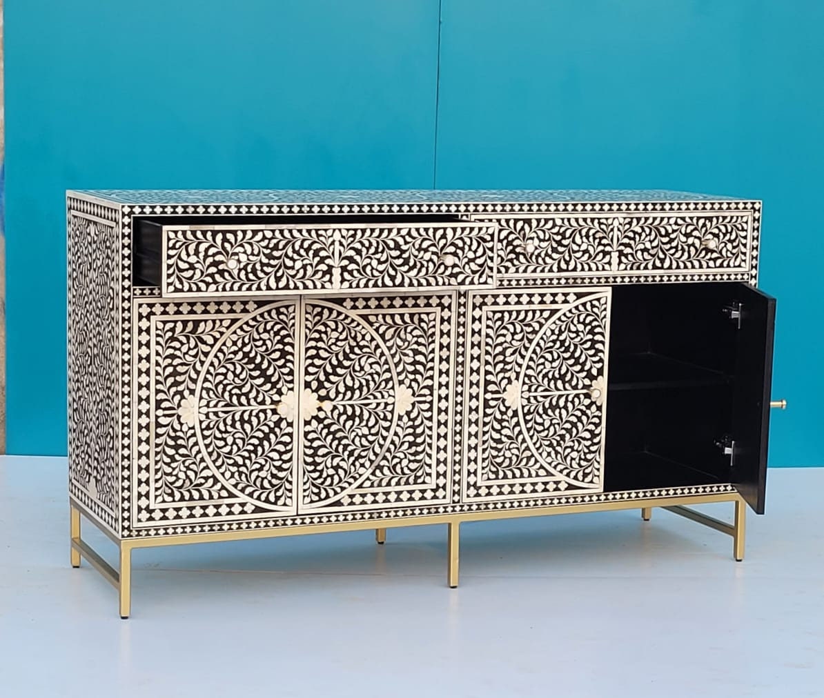 Bone Inlay Buffet , Bone Inlay Cupboard , Bone Inlay Furniture , Bone ...