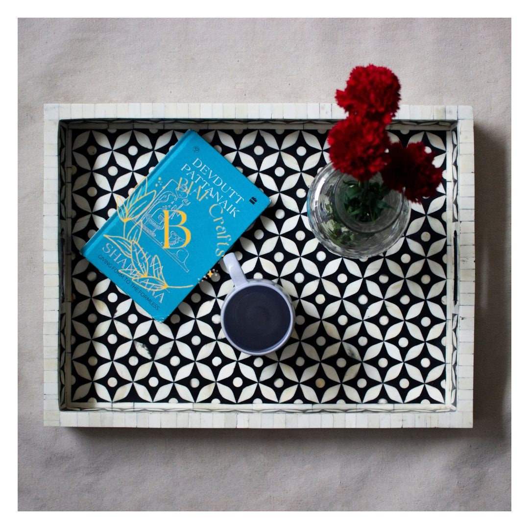 Bone Inlay Tray Bone Inlay Serving Tray Bone Inlay - Etsy