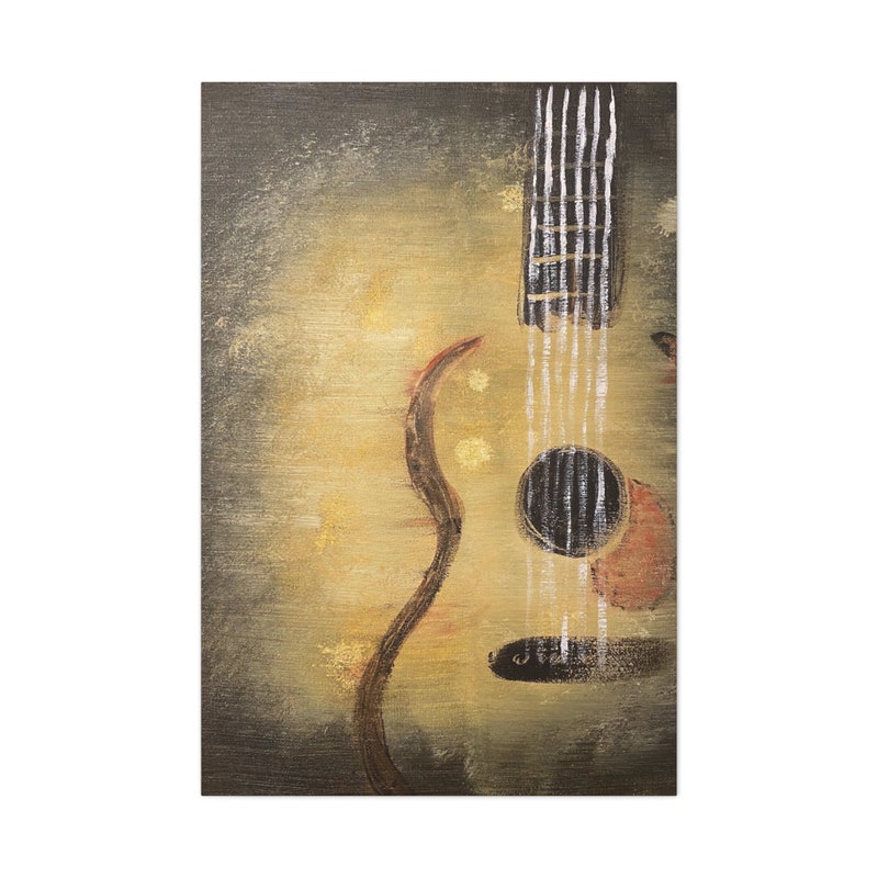 Abstract Guitar Art - Etsy