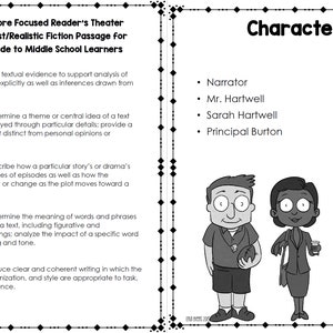 First Day Jitters Reader's Theater Script for Middle Grades - Etsy