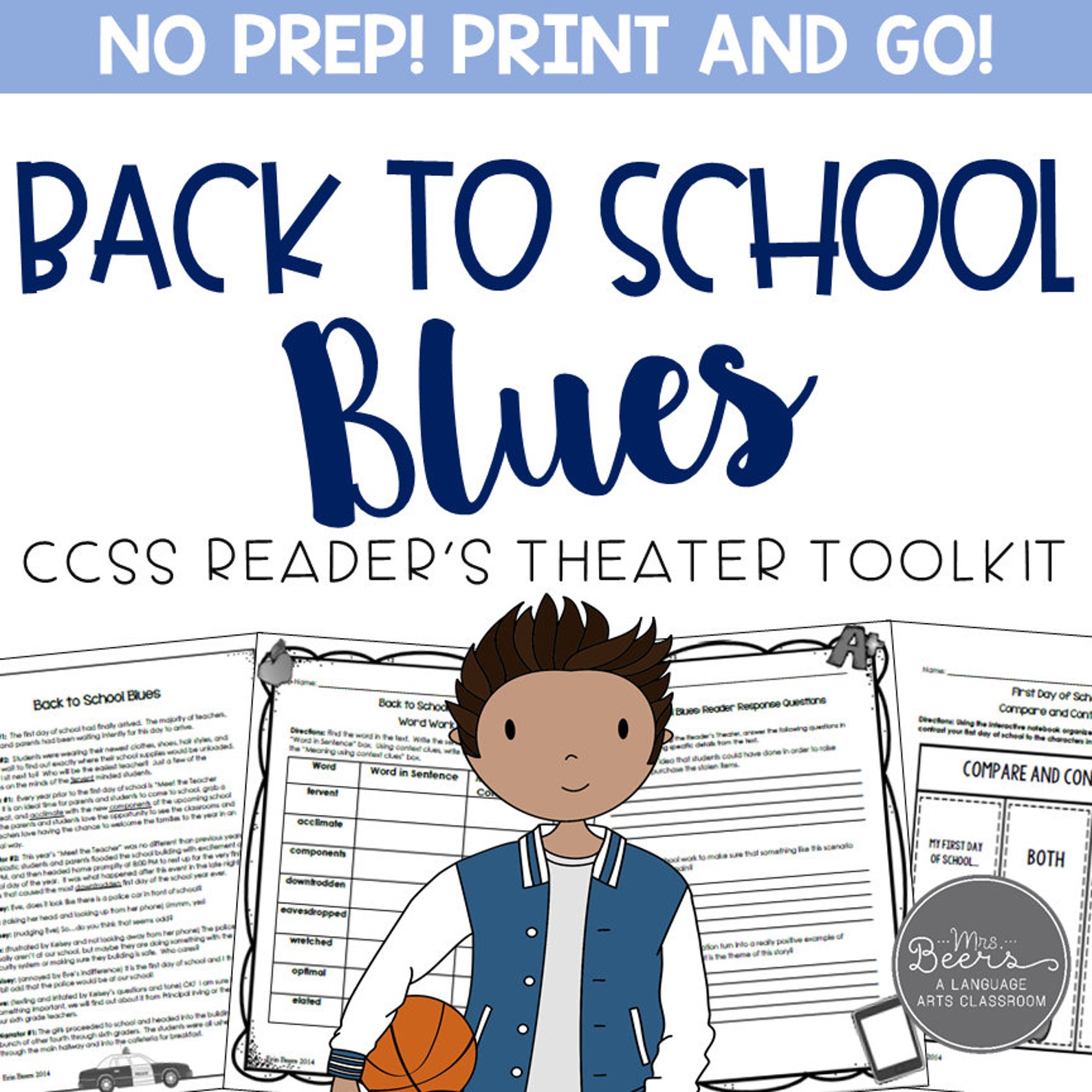 Reader's Theater Scripts Bundle: 12 Seasonal Scripts for Middle Grades ...
