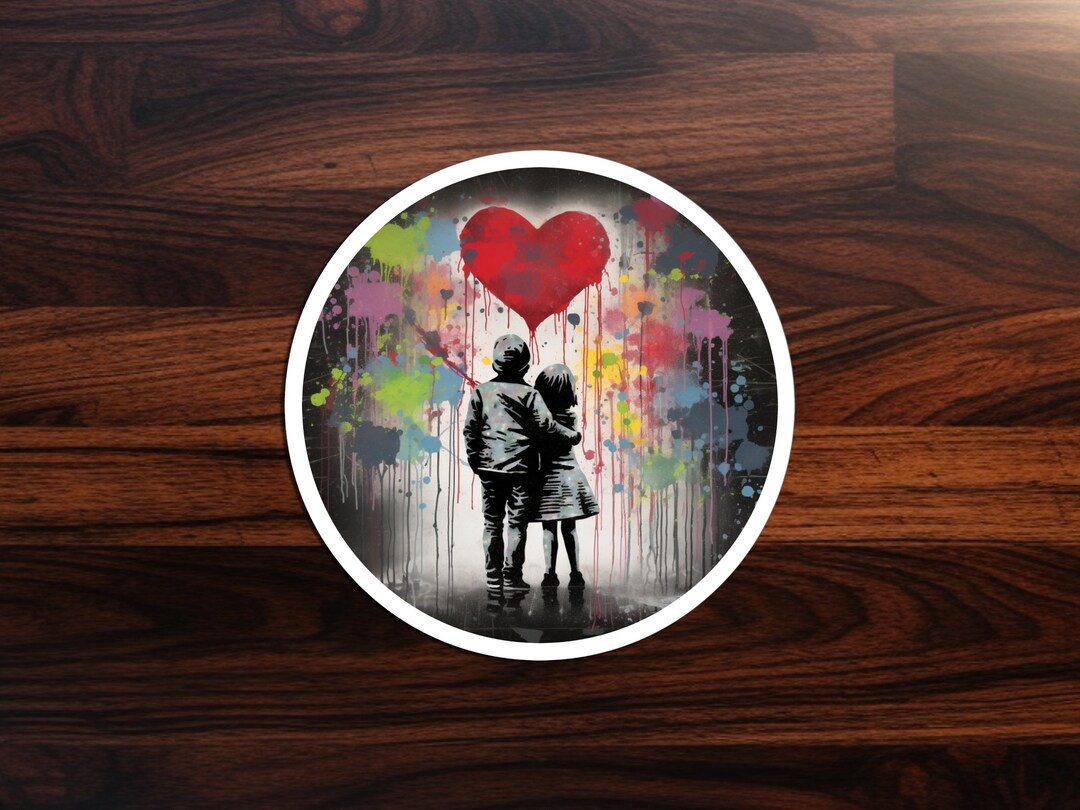 Sibling Bond Sticker: Hand in Hand, Boy and Girl, Adventures Together ...