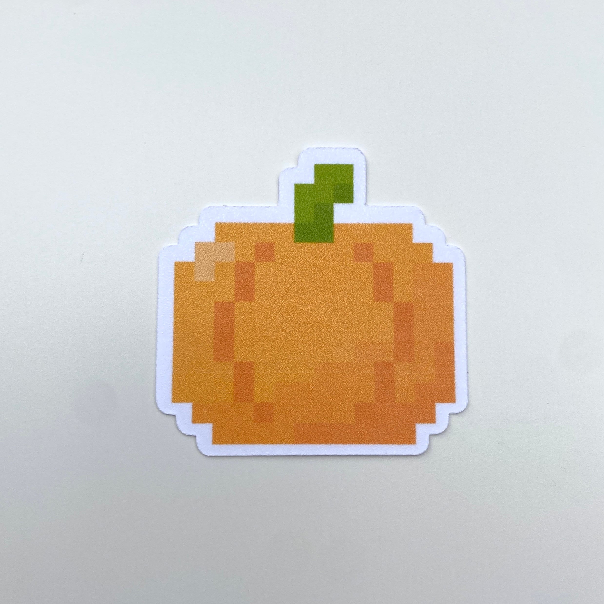 Pixelated Crop Stickers - Etsy
