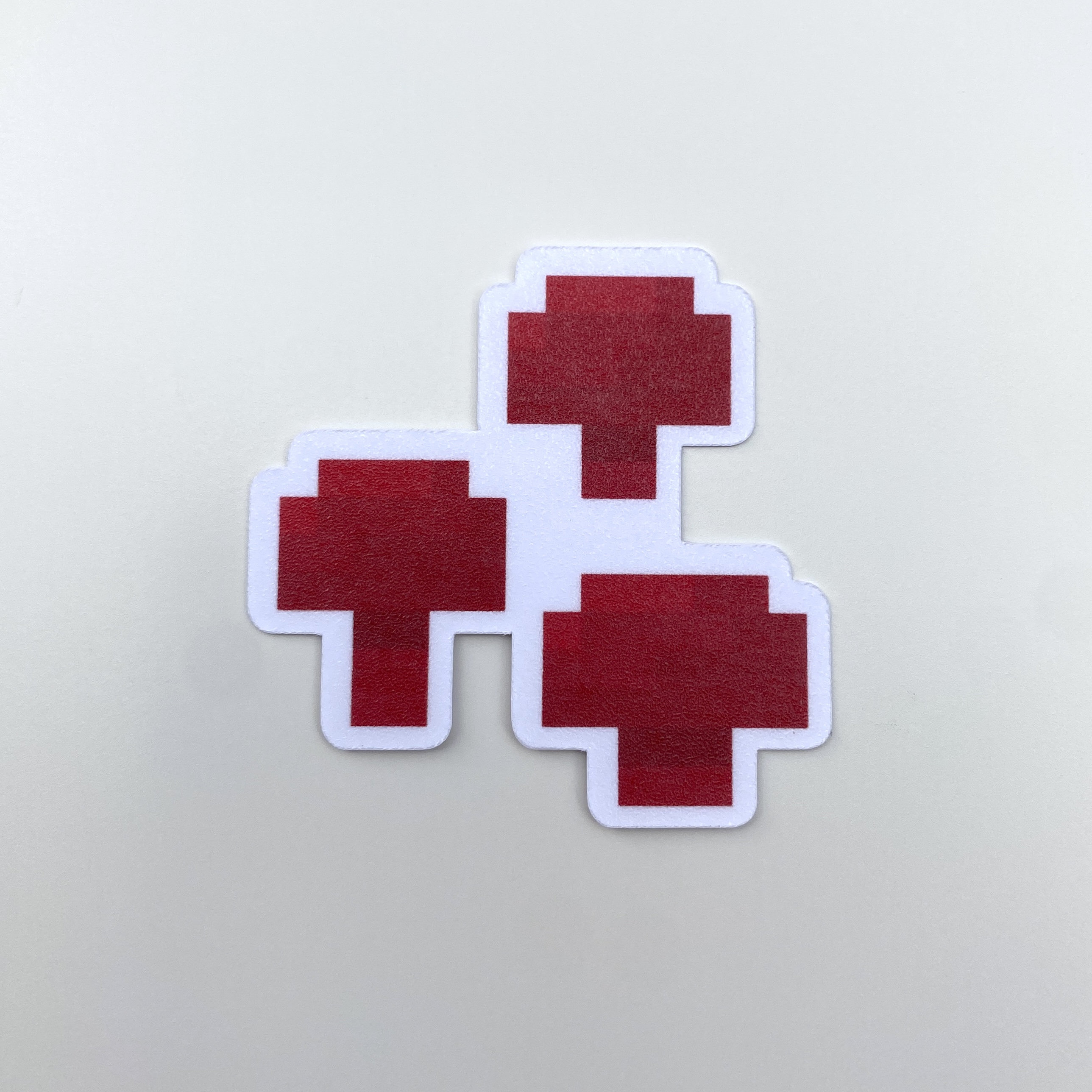 Pixelated Crop Stickers - Etsy