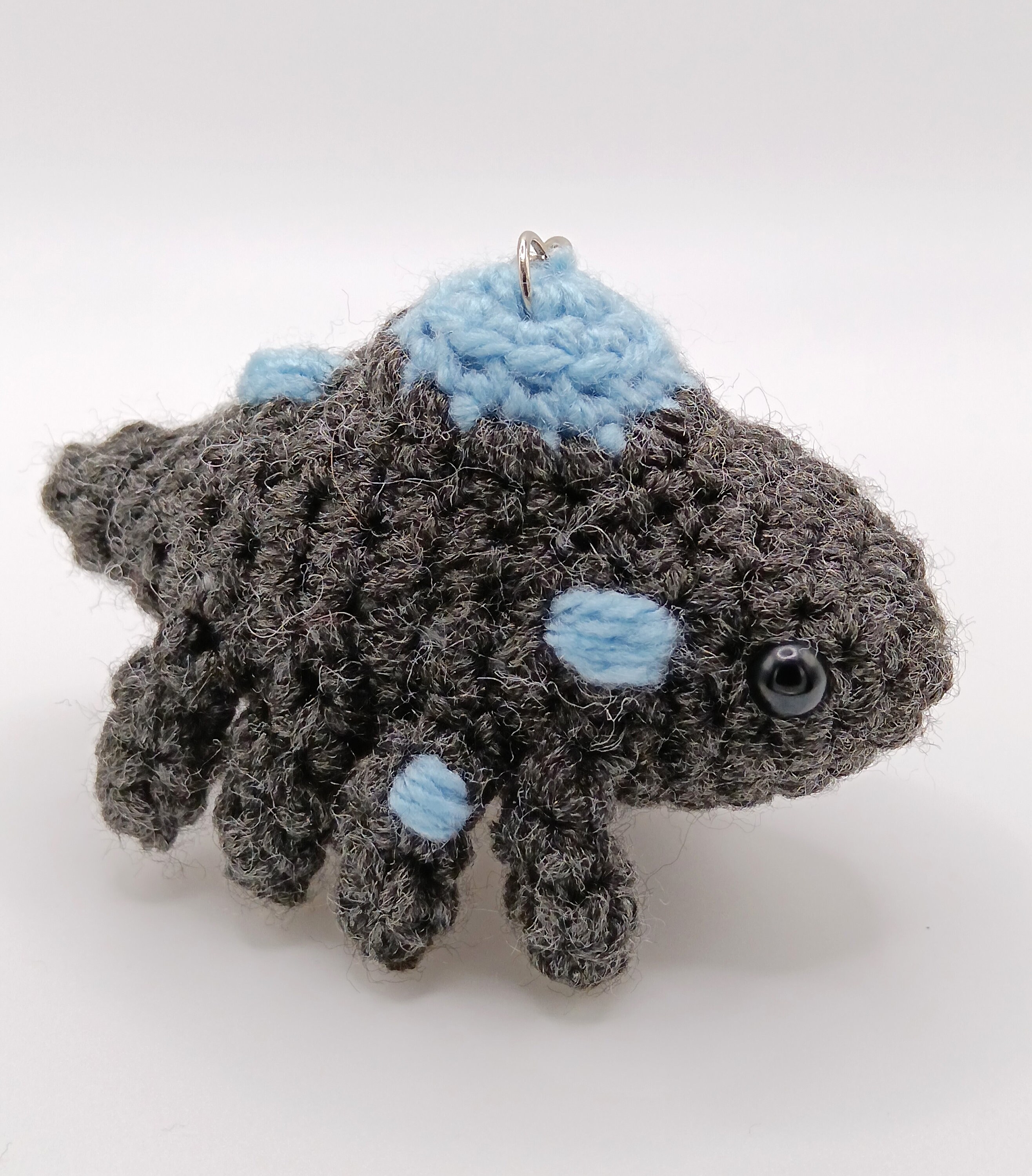 Crystal Lizard Amigurumi PDF Pattern – Dark Souls Crochet Keychain ...