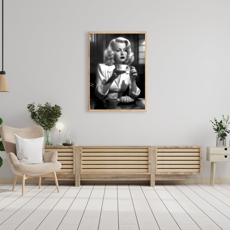 Marilyn Monroe Poster Black and White Marilyn Monroe Print - Etsy