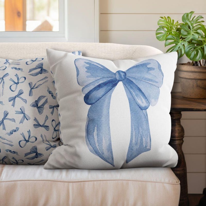 Preppy Pillow - Etsy