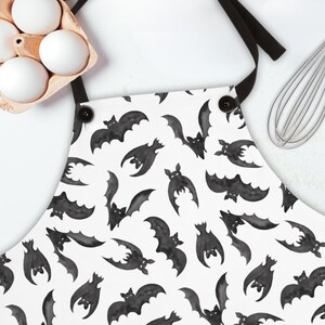 Bat Apron Halloween Apron Bat Apron Elegant Halloween Apron Easy ...