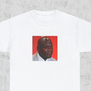 MJ Crying Meme T Shirt - Etsy