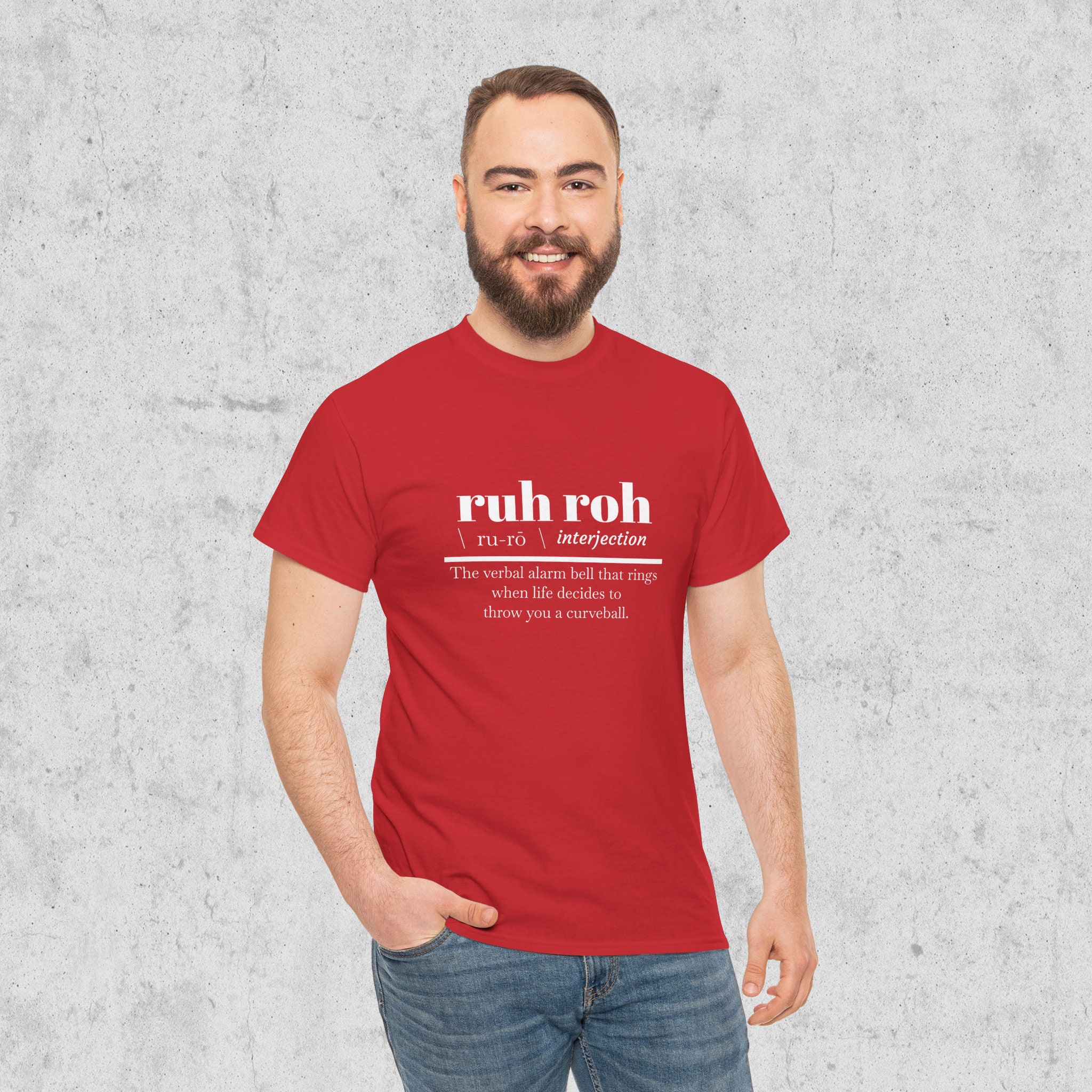 Ruh Roh Funny Definition T Shirt - Etsy