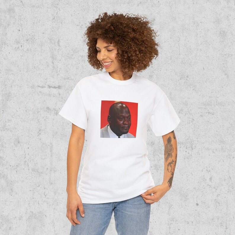 MJ Crying Meme T Shirt - Etsy