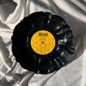 Handmade Vinyl Record Bowls | Vintage Vinyl Album Bowl | 1960's 1970's ...