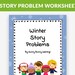 Winter Story Problems | Real Life Story Problems | Printable PDF ...