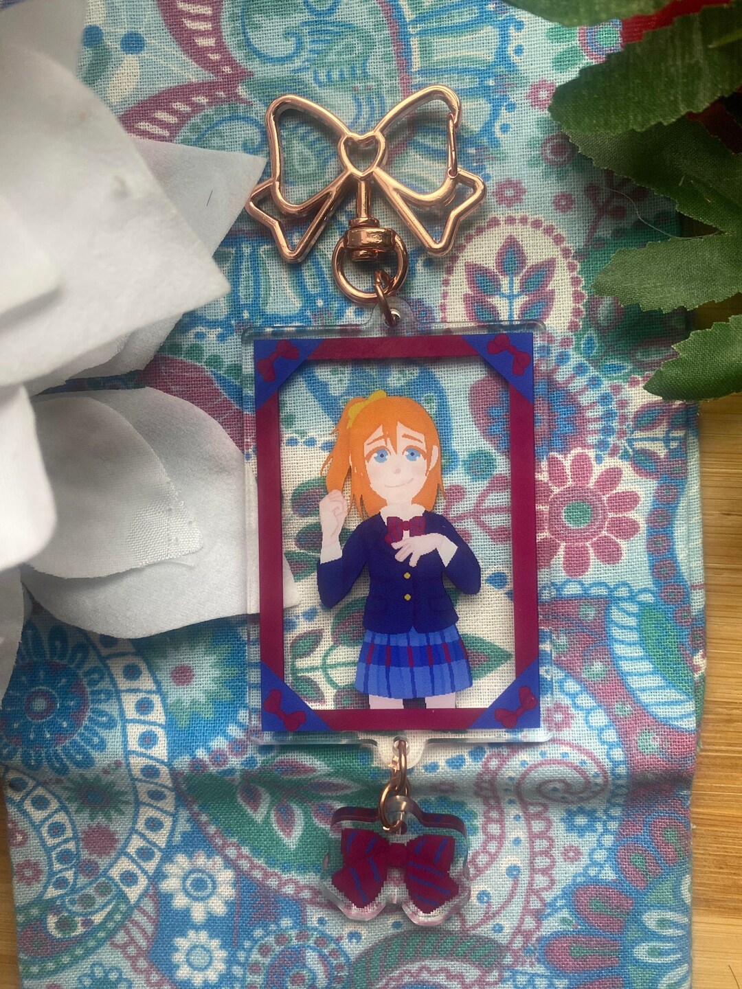 Honoka Kousaka Keychain - Etsy