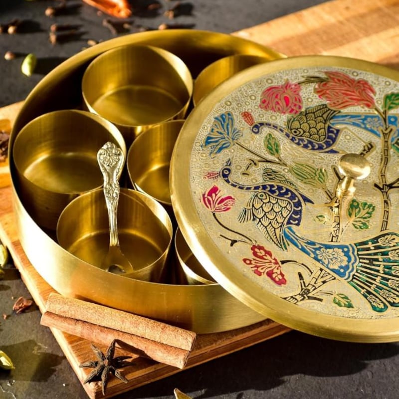 Vintage Masala Dabba - Etsy