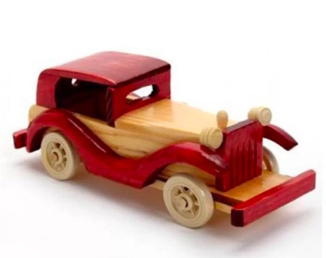 Handmade Wooden Antique Car Showpiece - Etsy