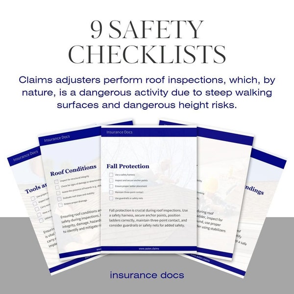 Checklist for Safety Inspection - Etsy
