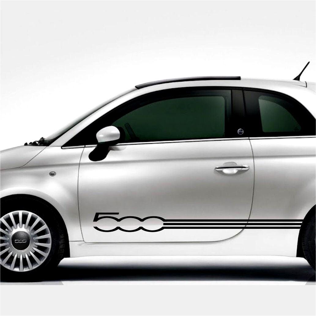 Italian Flag Fiat 500