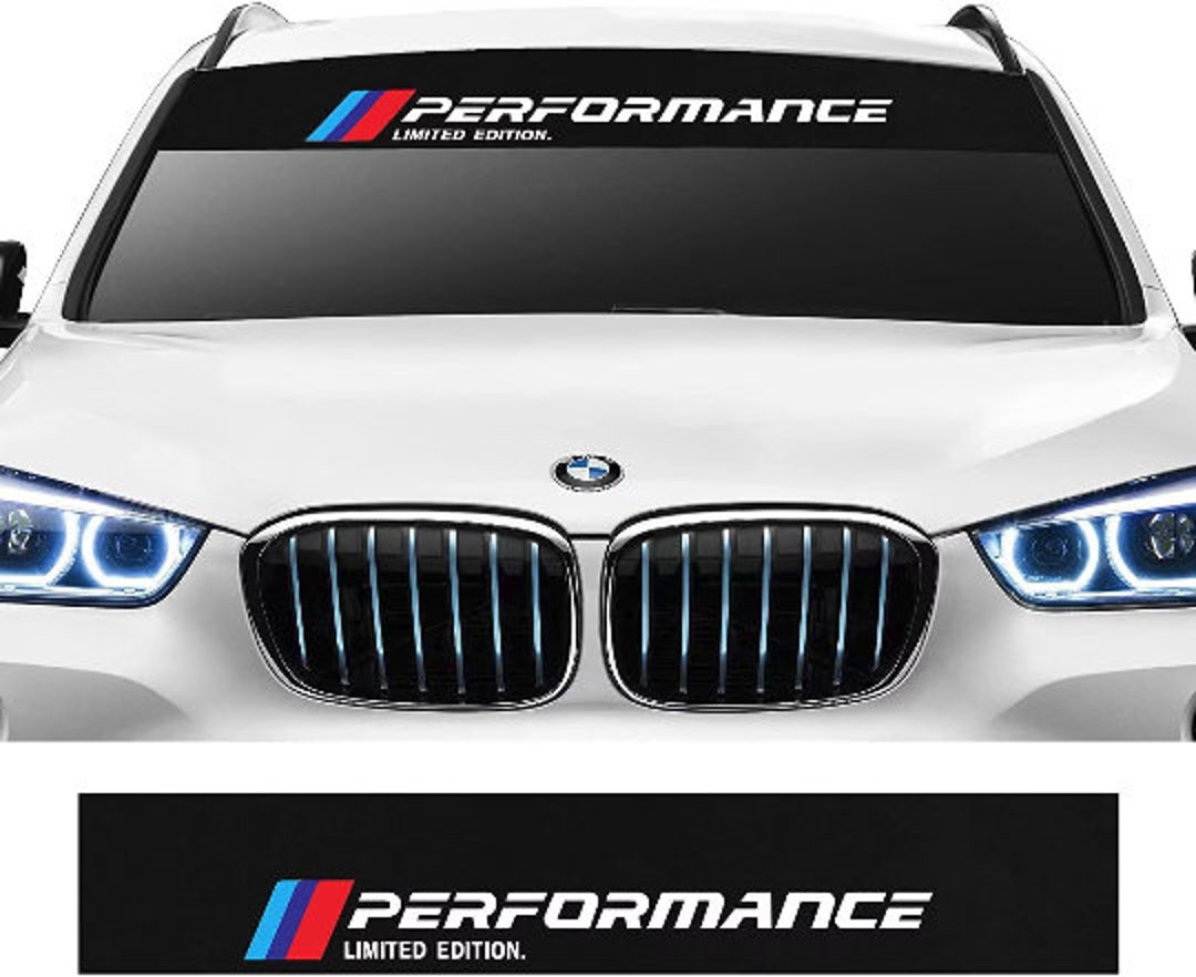 Performance Limited Edition Windshield Sunstrip Sticker Banner Decal ...