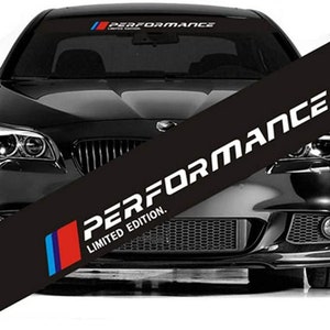 Performance Limited Edition Windshield Sunstrip Sticker Banner Decal ...