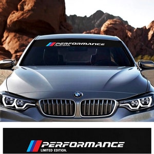 Performance Limited Edition Windshield Sunstrip Sticker Banner Decal ...