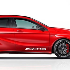 Set 12 Pcs AMG Sticker Decals | Mercedes Benz AMG Decal Racing Sport ...