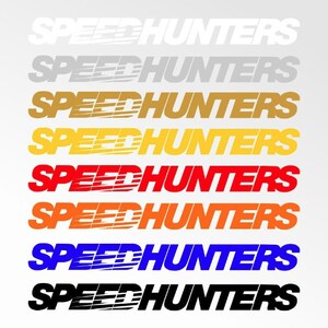 Speedhunters Auto Sticker, Car Decal Side Decor Adhesive, Speedhunters ...