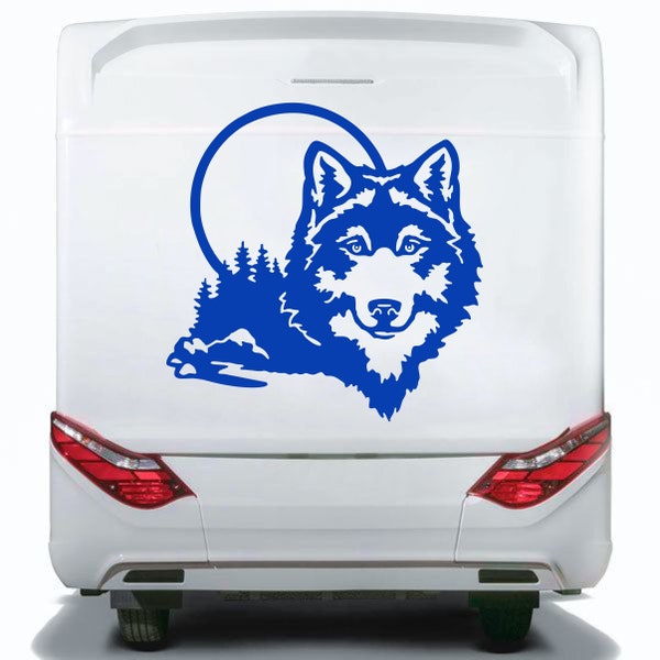 Caravan Wolf Decals - Etsy