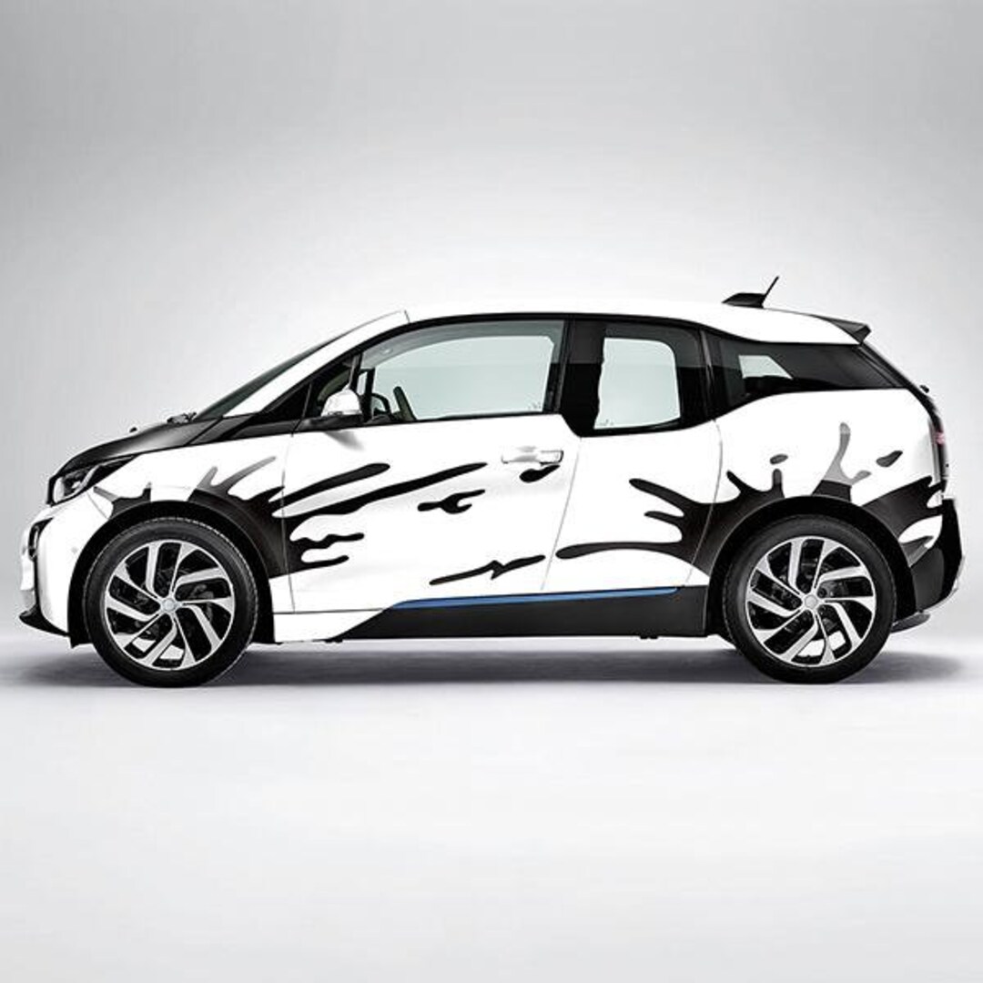 Both sides set Sport Splash Graphics . Autosport decor side decals for ...